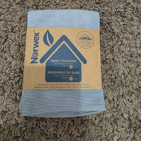 Norwex | Bath | Norwex Basic Package 2 Set Graphite Envirocloth Purple ...
